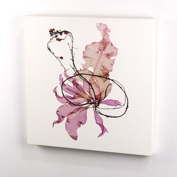 Sachuest Sargassum Wood Panel Block - Saltwater Studio Newport